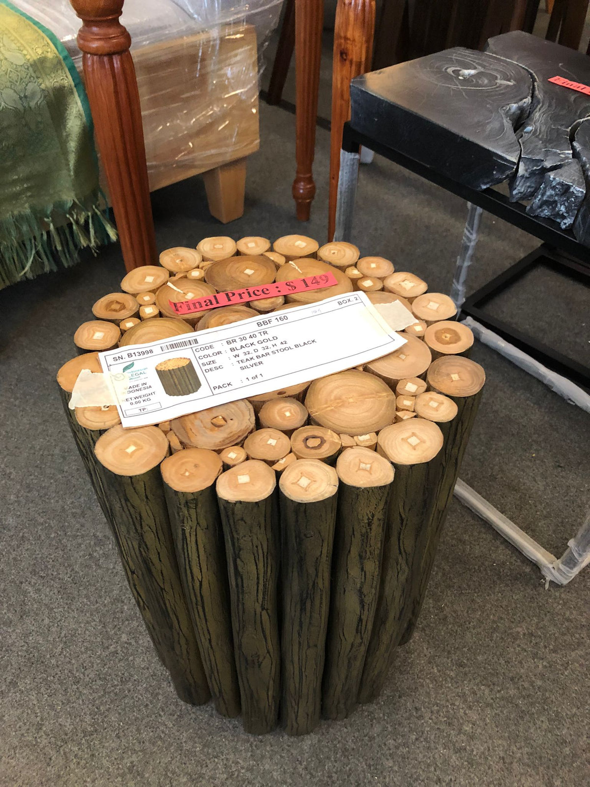 Teak Stool — TeakCo
