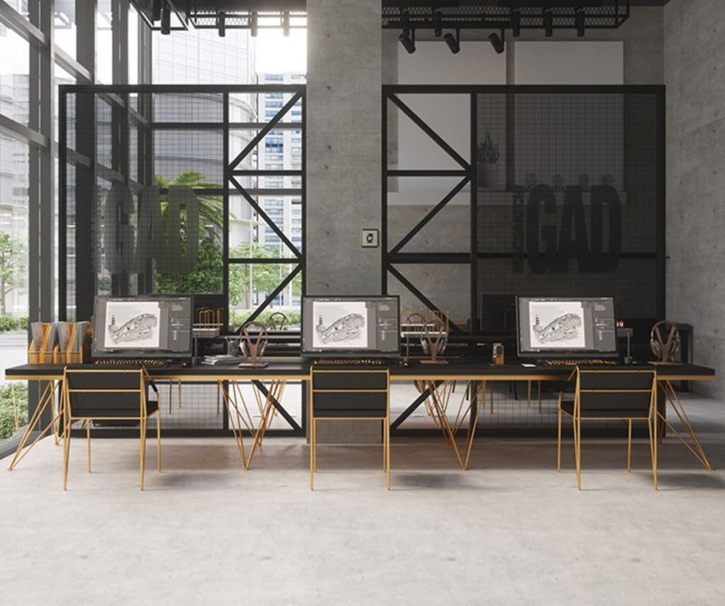 Camila Modern and Sleek Office Work Bench / Office Table / Dining Tabl ...