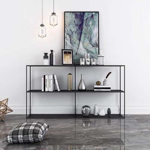 JORDYN Contemporary Console Table Display Divider — TeakCo