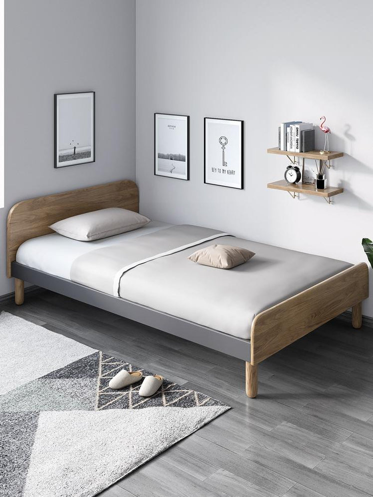 ELIAS Solid Wood Single / Queen Bed 1 /1.2 / 1.5 m ( Discount Price $1 ...