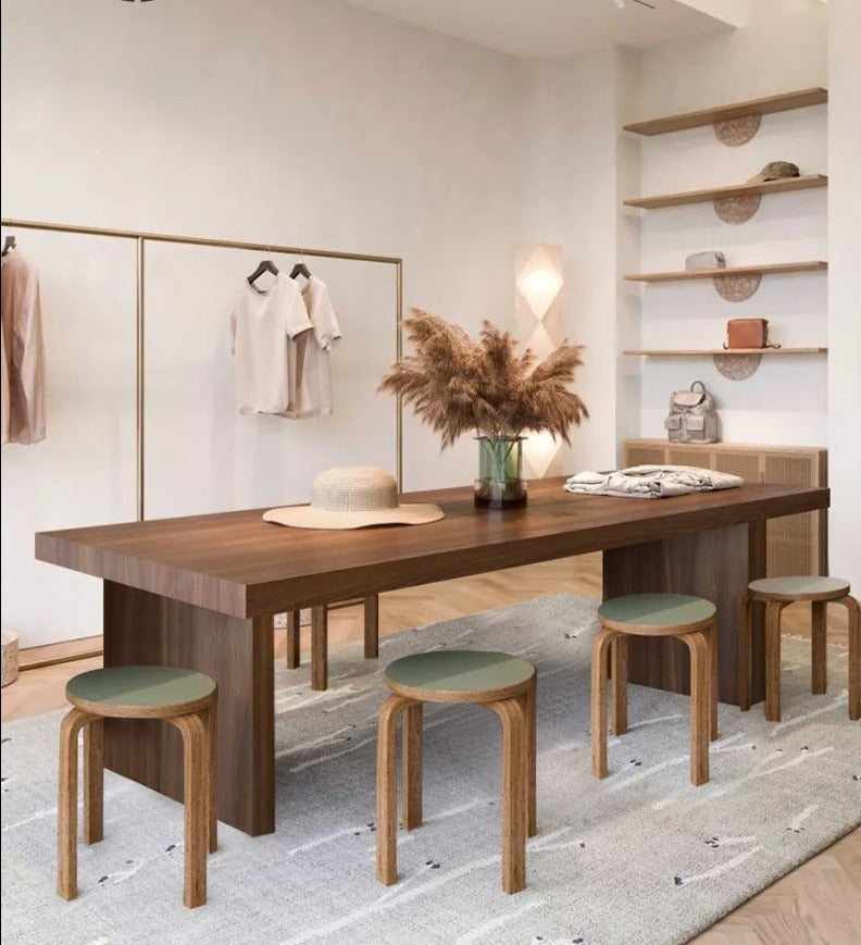 BRADY Dining Table Natural Live Edge American Hardwood — TeakCo