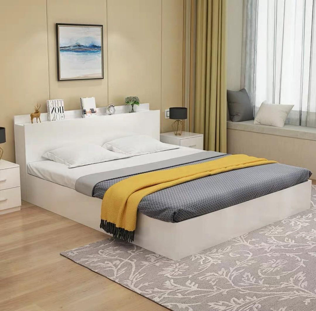 SIGRID Minimalist Japanese Platform Tatami Bed Frame — TeakCo